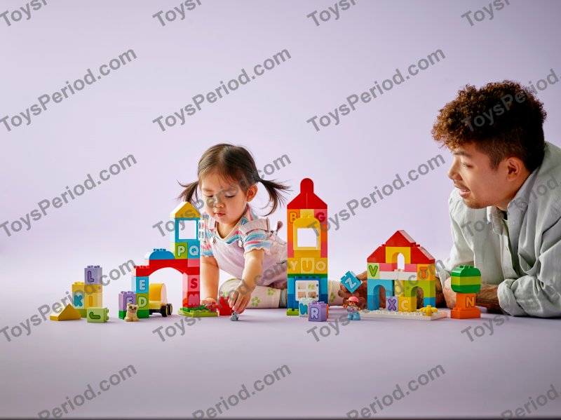 LEGO 10935 Alphabet Town Set Parts List