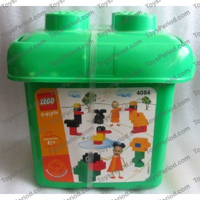 LEGO 4084 Green Duplo Bucket Set Parts List
