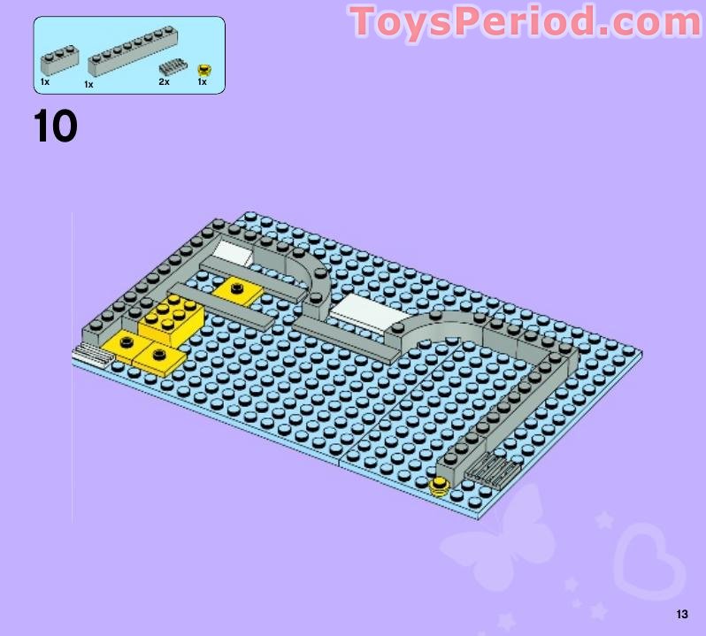 LEGO 41007 Heartlake Pet Salon Instructions and Parts List