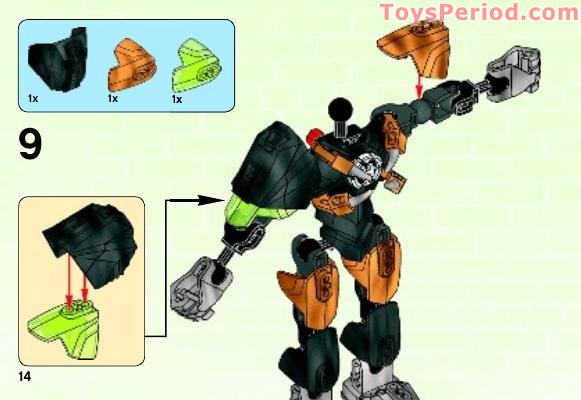 LEGO 44002 Rocka Instructions and Parts List