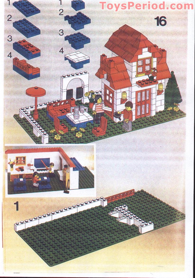 LEGO 710-3 Universal Building Set Instructions and Parts List