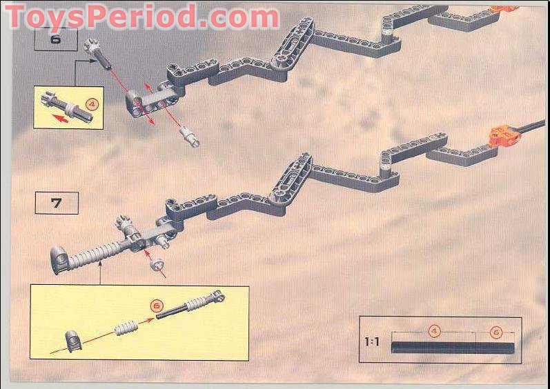 LEGO 10023 Bionicle Master Builder Set Instructions and Parts List