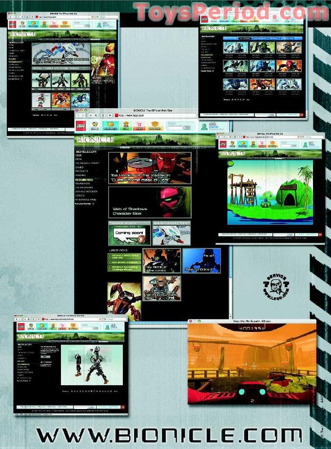 LEGO 10204 Vezon and Kardas Instructions and Parts List