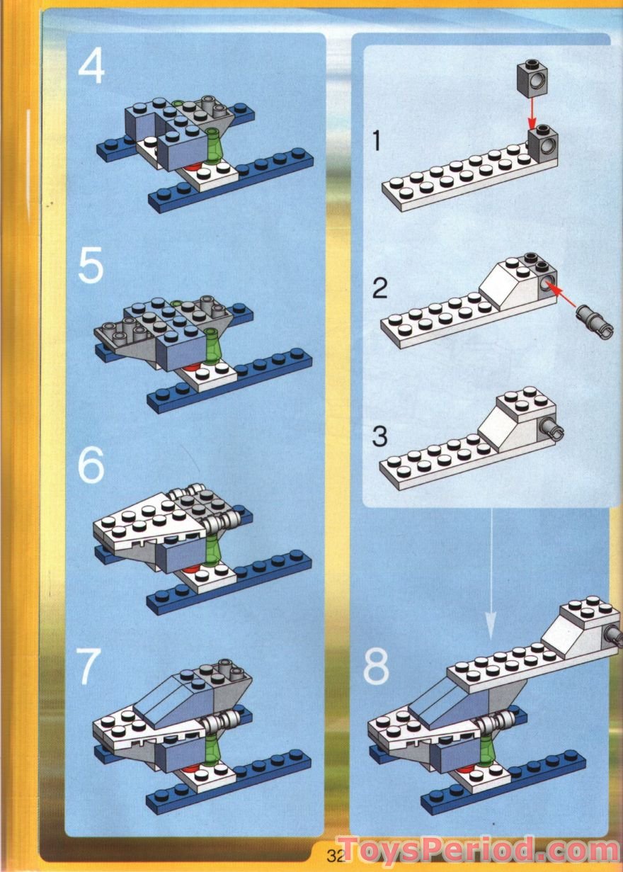 LEGO 4098 High Flyers Instructions and Parts List
