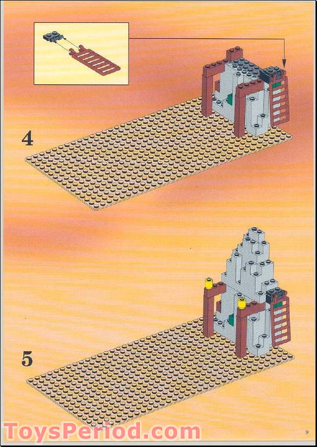 LEGO 6763 Rapid River Village Instructions and Parts List