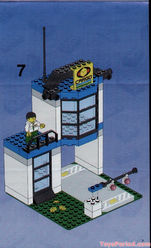 LEGO 6330 Cargo Center Instructions and Parts List