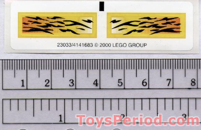 LEGO 6519 Turbo Tiger Instructions and Parts List