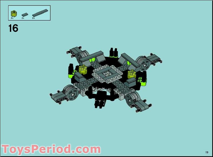 LEGO 7707 Striking Venom Instructions and Parts List