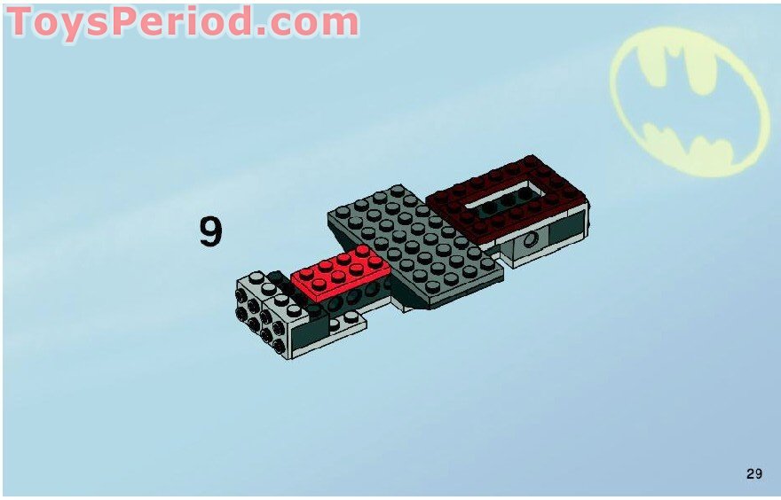 LEGO 7886 The Batcycle: Harley Quinn's Hammer Truck Instructions and ...