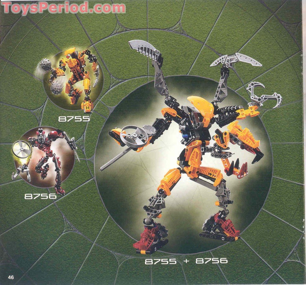 LEGO 8756 Sidorak Instructions and Parts List