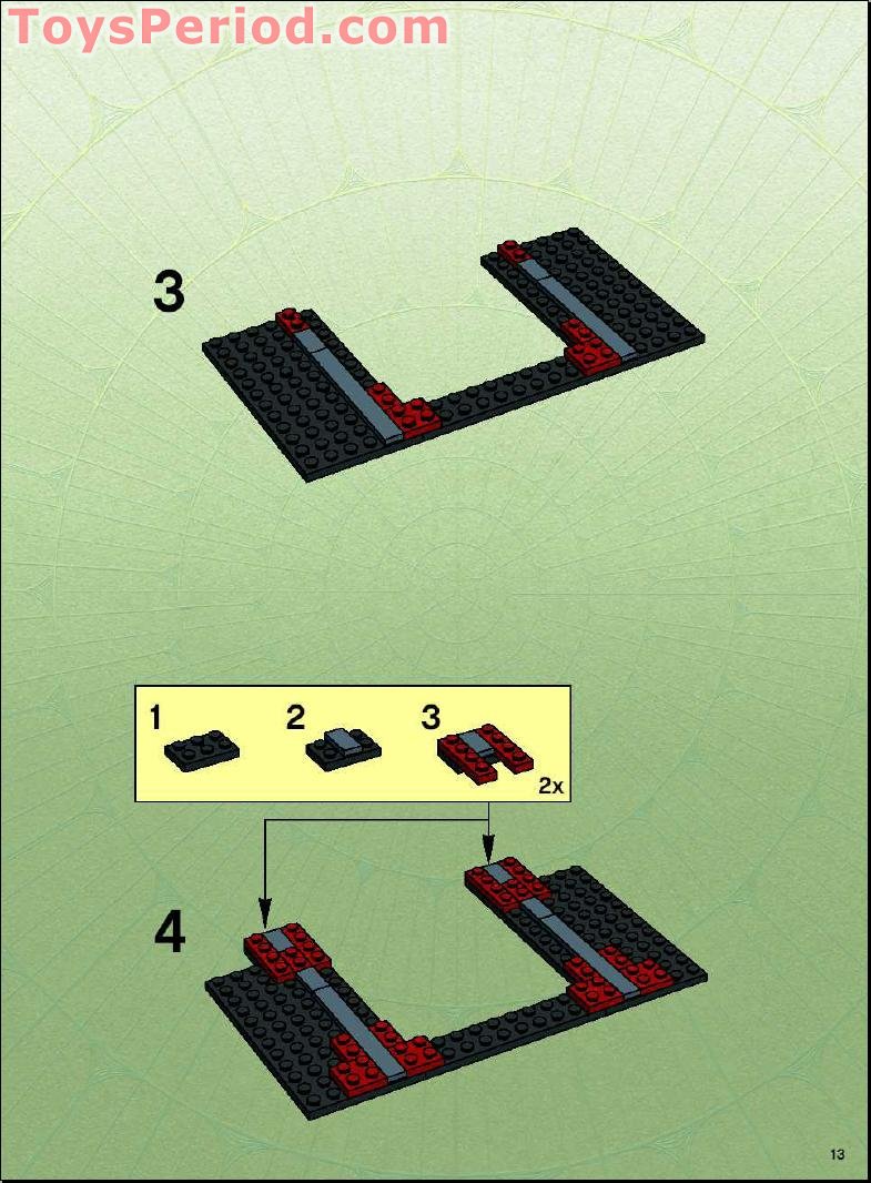 LEGO 8759 Battle of Metru Nui Instructions and Parts List