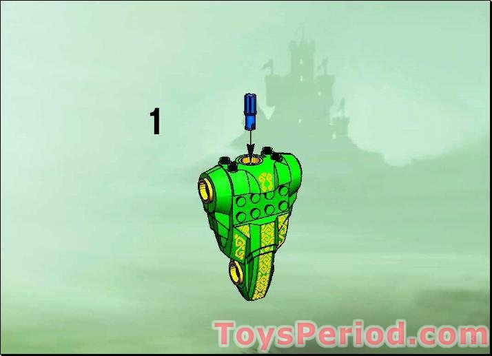 LEGO 8772 Rascus (Europe Version Without Cards) Instructions and Parts List