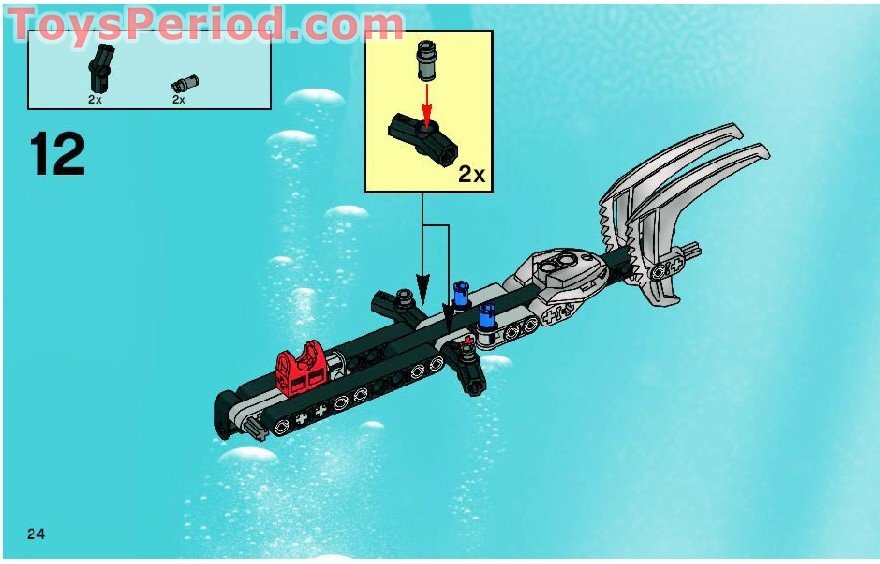 LEGO 8939 Lesovikk Instructions and Parts List