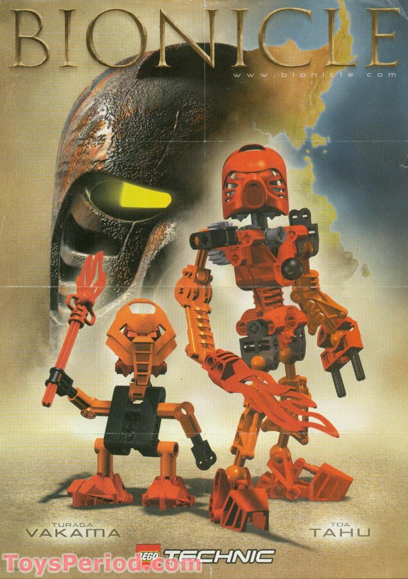 LEGO 8540 Vakama Instructions and Parts List