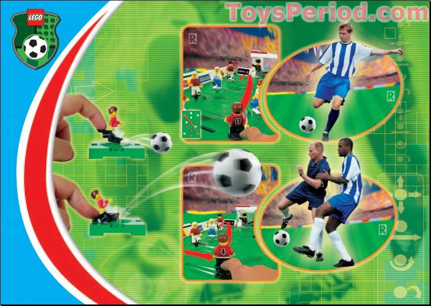 LEGO 3421 3 v 3 Shootout Instructions and Parts List