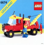 LEGO 6674 Tow Truck Instructions and Parts List