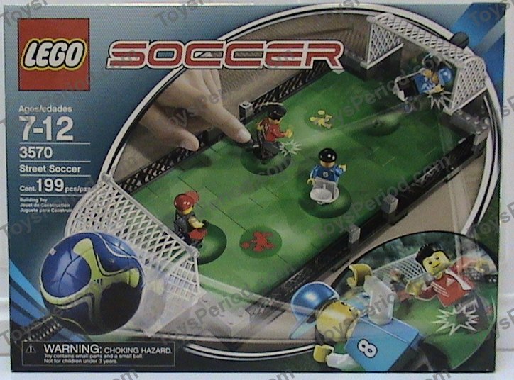 LEGO 3570 Street Soccer Instructions and Parts List