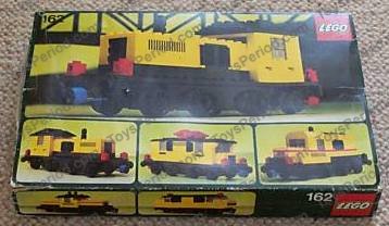 LEGO 162 Locomotive Without Motor Instructions and Parts List