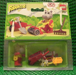 LEGO 3787 Hannah Hippopotamus the Master Gardener Set Parts List