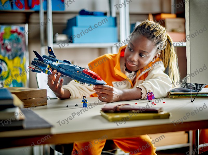 LEGO 76281 X-Men X-Jet Set Parts List