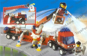 LEGO 6477 Firefighter's Lift Truck Instructions and Parts List
