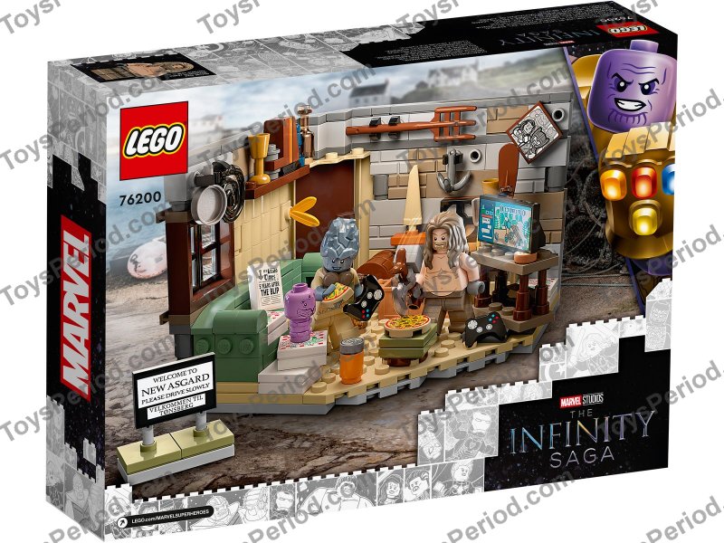 LEGO 76200 Bro Thor’s New Asgard Set Parts List