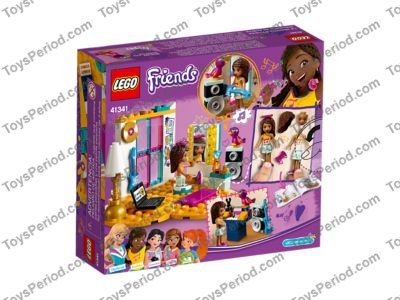 LEGO 41341 Andrea's Bedroom Set Parts List