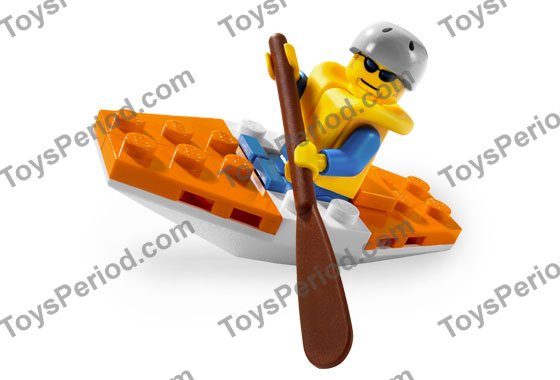 LEGO 5621 Coast Guard Kayak Instructions and Parts List