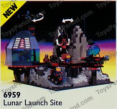 LEGO 6959 Lunar Launch Site Instructions and Parts List