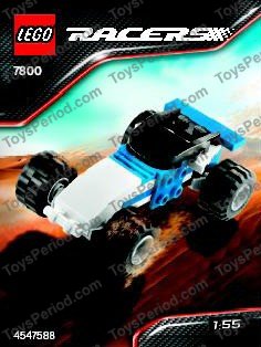 LEGO 7800 Off Road Racer Instructions and Parts List