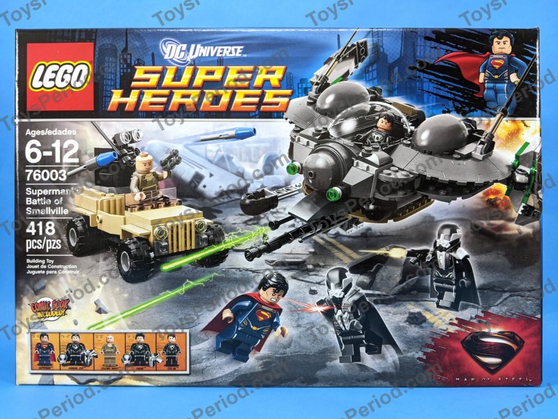 Super Hero Sets - LEGO 76003 Superman Battle of Smallville 2013 Set New ...