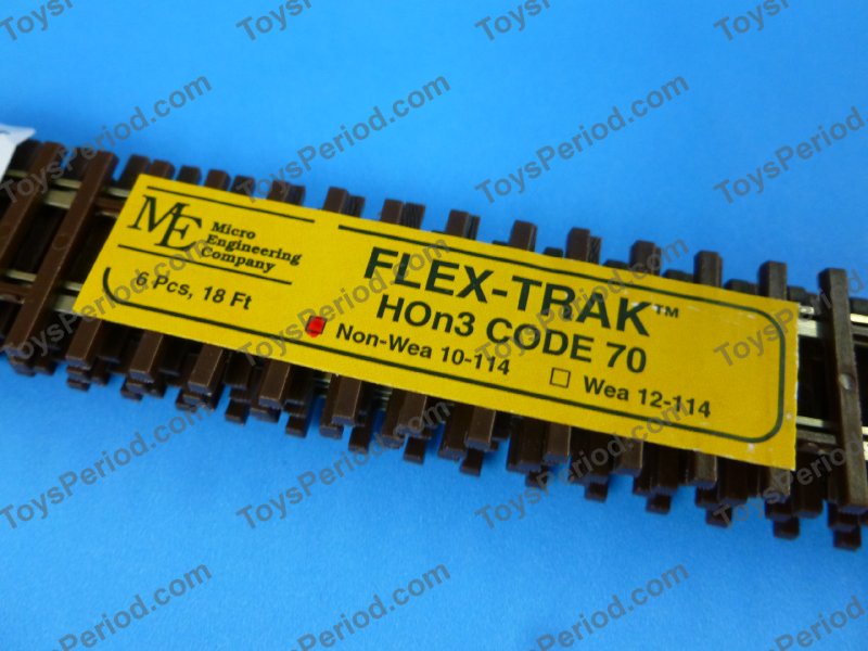HO Track - Micro Engineering 10-114 Flex-Trak HOn3 Code 70 Bundle