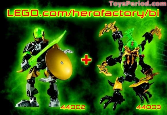 LEGO 44002 Rocka Instructions and Parts List