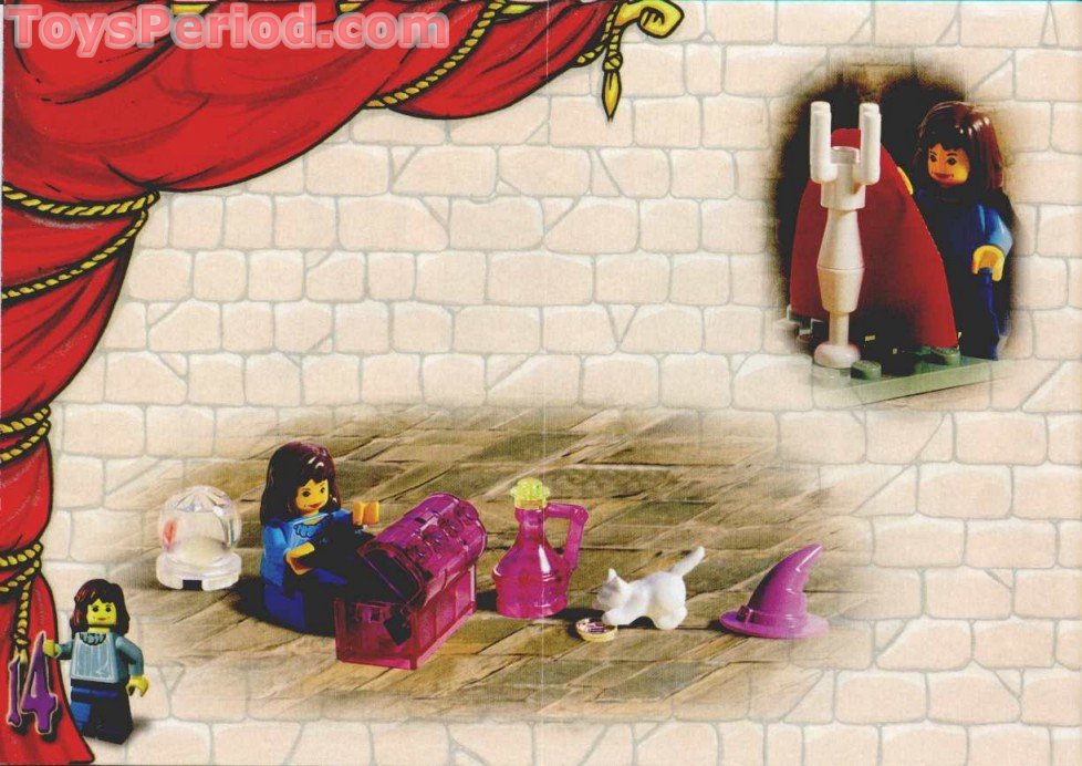 LEGO 4723 Diagon Alley Shops Instructions and Parts List