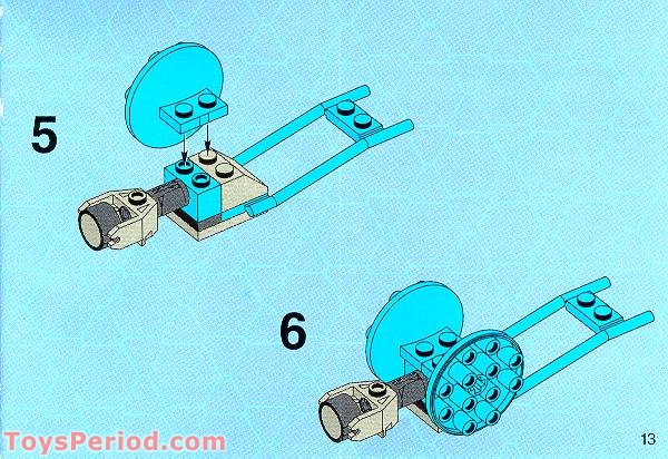 LEGO 6837 Cosmic Creeper Instructions and Parts List