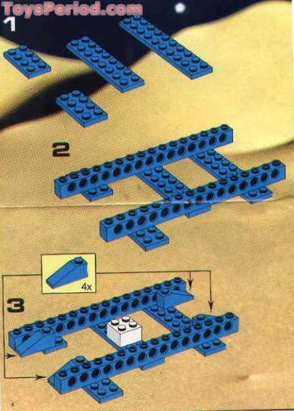 LEGO 6892 Modular Space Transport Instructions and Parts List