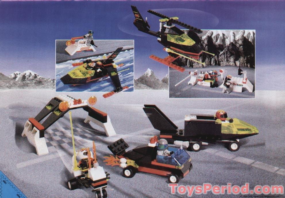 LEGO 6582 Daredevil Flight Squad Instructions and Parts List