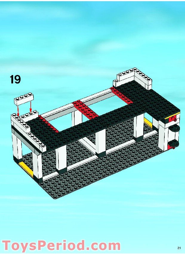 LEGO 7744 Police Headquarters Instructions and Parts List