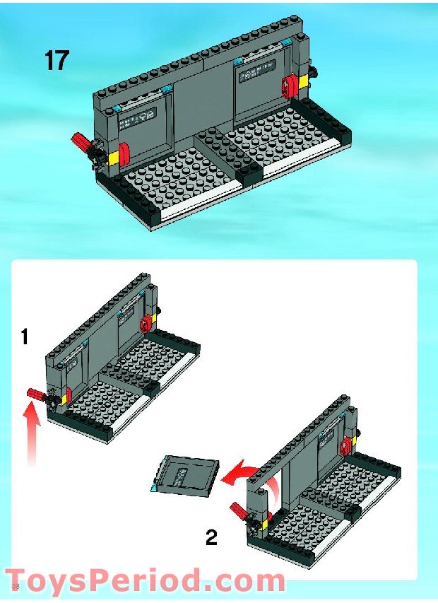 LEGO 7744 Police Headquarters Instructions and Parts List