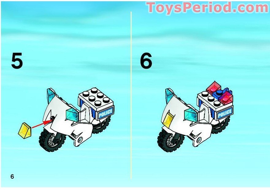 LEGO 7744 Police Headquarters Instructions and Parts List
