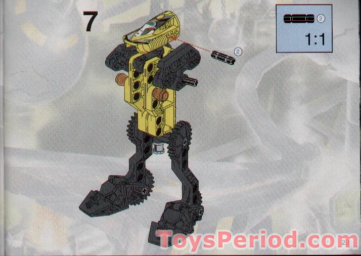 LEGO 8514 Power Instructions and Parts List