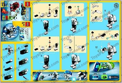 LEGO 4416 Robo Pod Instructions and Parts List