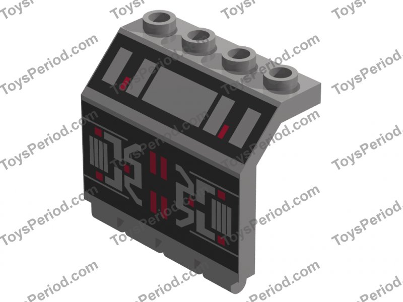 LEGO Sets with Part 2582p68 Hinge Panel 2 x 4 x 3 & 1/3 with MTron Pattern