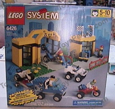 LEGO 6426 Super Cycle Center Instructions and Parts List
