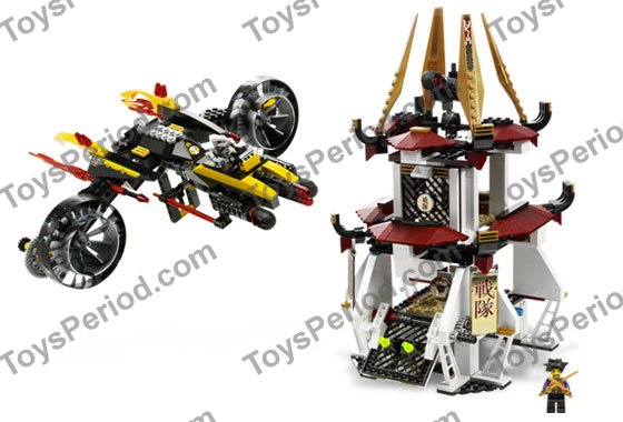 LEGO 8107 Fight for the Golden Tower Instructions and Parts List