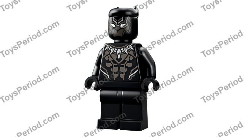 LEGO 76204 Black Panther Mech Armor Set Parts List