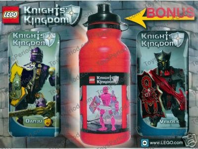 LEGO kk2vp1 Knights Kingdom Value Pack 1 (with Bonus Water Bottle) Set ...
