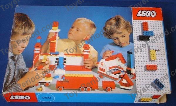 LEGO 060-2 Basic Building Set in Cardboard from 1965 | LEGO Reference