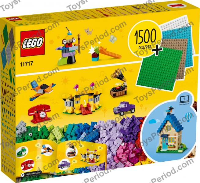 LEGO 11717 Bricks Bricks Plates Set Parts List