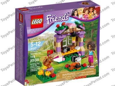 LEGO 41031 Andrea's Mountain Hut Set Parts List